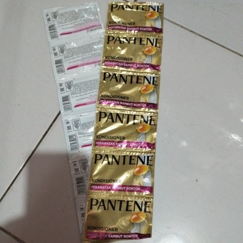 Jual Pantene kondisioner SASET perawatan rambut rontok 9 ml | Shopee ...