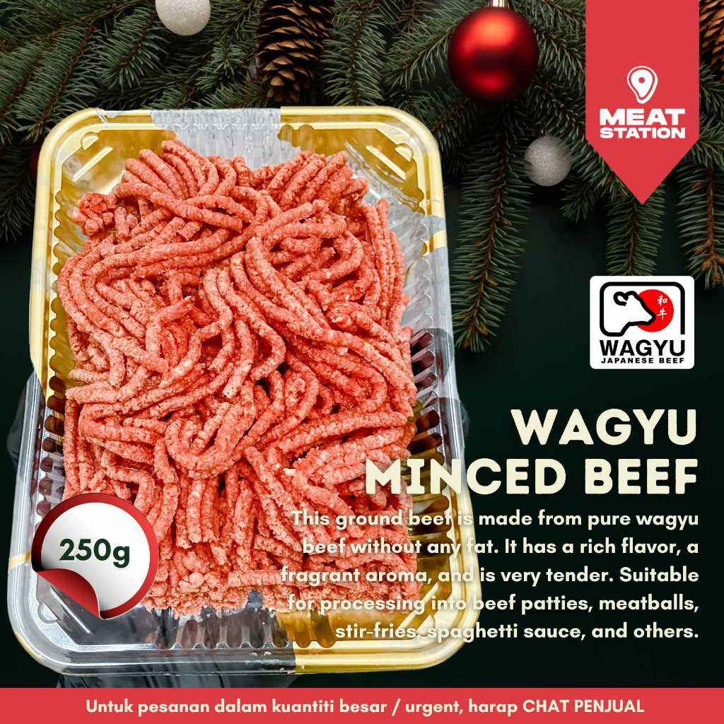 Jual Wagyu Minced Beef / Daging Sapi Giling / Ground Beef/ Minced Beef ...
