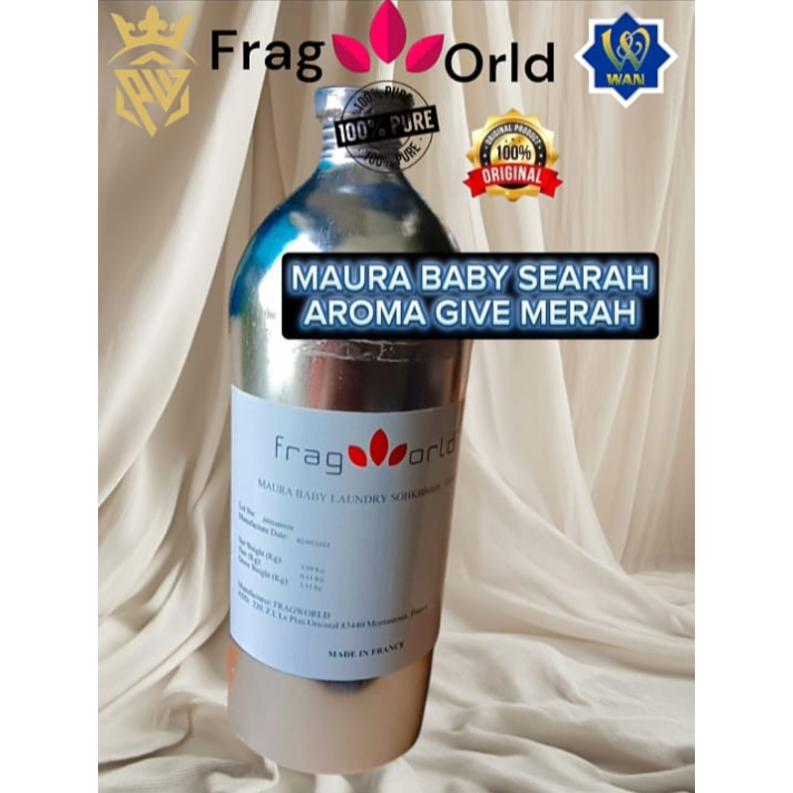 Jual GIVE MERAH BY FRAGWORLD KEMASAN SEGEL 1 KG BIBIT PARFUM UNISEX ...
