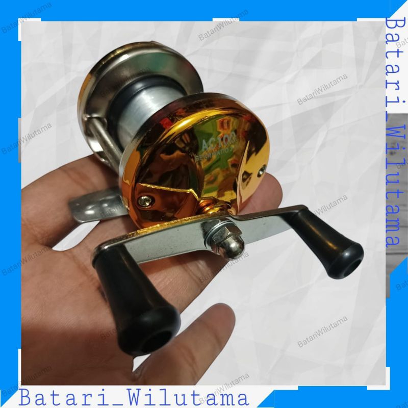 Jual COD Reel Mini Casting PULLINE AC100 Series Fishing Reel | Shopee ...