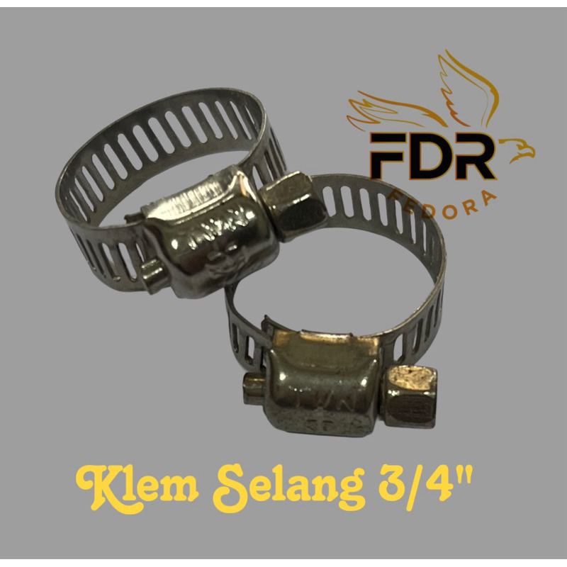 Jual Klem Selang 3/4/Clamp Hose 3/4”/Clamp/Klem 3/4” | Shopee Indonesia