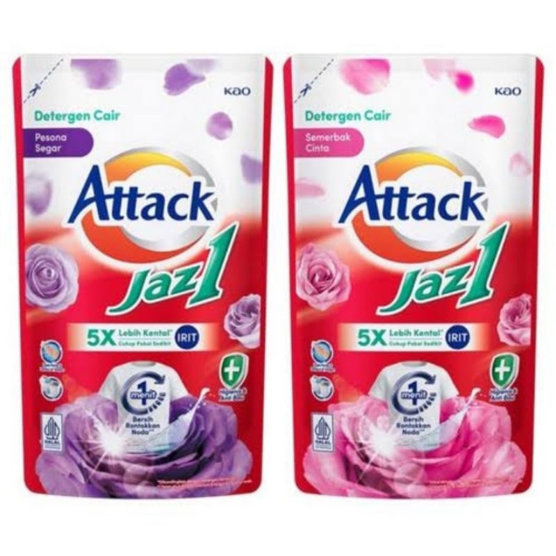 Jual ATTACK JAZ1 Detergent Cair 700 ml | Shopee Indonesia
