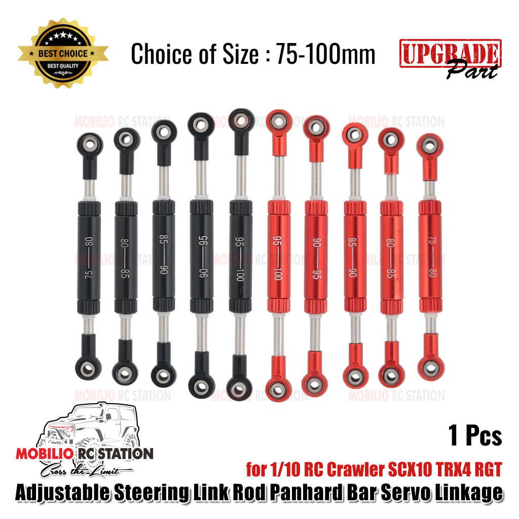 Jual Adjustable Steering Link Rod Panhard Servo Linkage for 1/10 RC Crawler | Shopee Indonesia