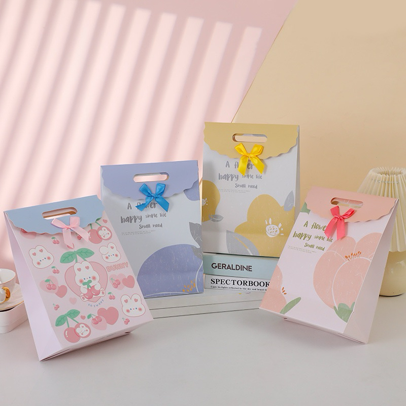 Jual PAPER BAG 16,5x12,5x6CM PAPERBAG KECIL TAS KERTAS TEMPAT KADO ...