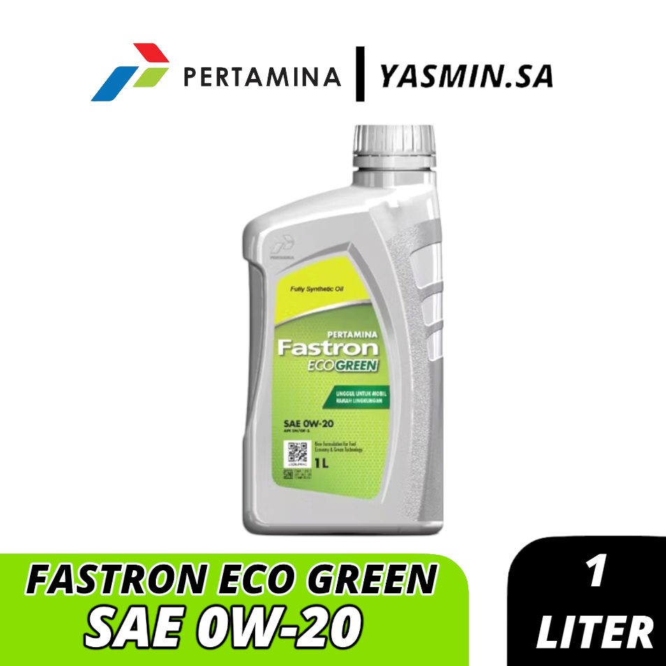 Jual Oli Mesin Pertamina Fastron Eco Green SAE 0W-20 Jamin Original ...