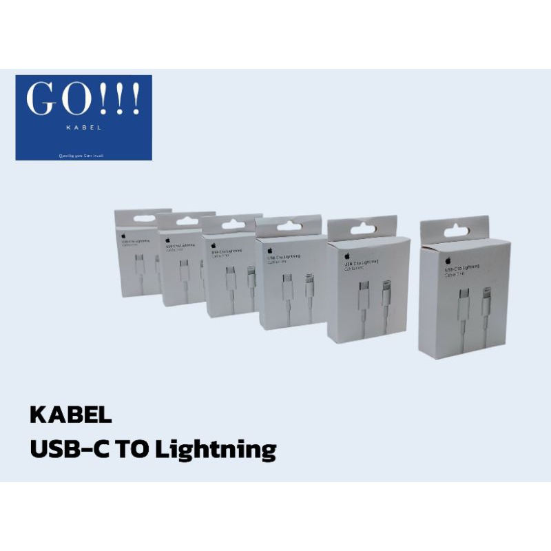 Jual Kabel USB-C To Lightning Cable 1 Meter | Shopee Indonesia