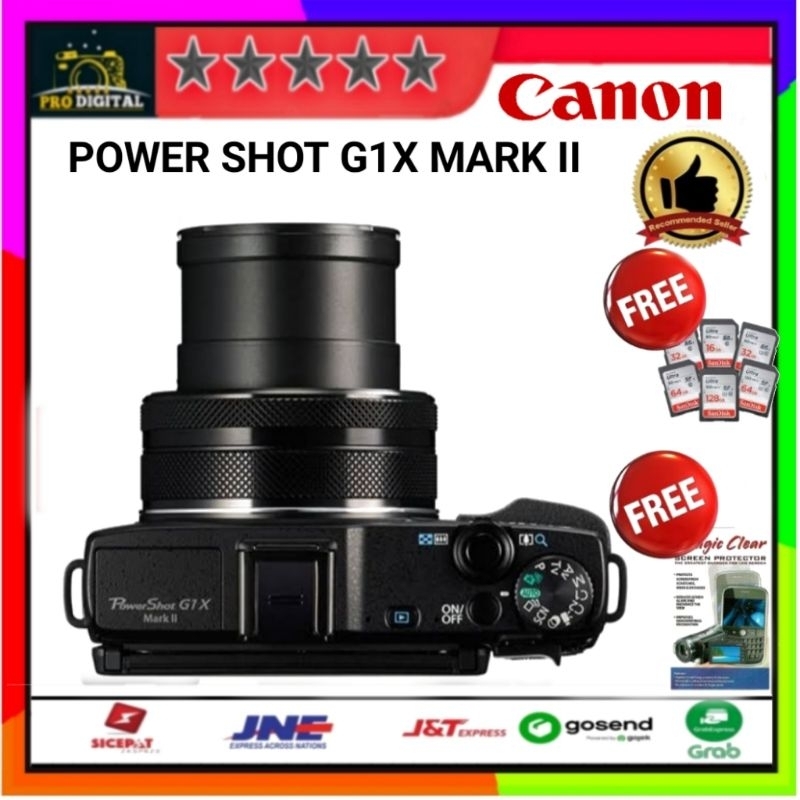 Jual Canon Power Shot G1X Mark ii - Kamera Canon G1x Mark II Garansi resmi | Shopee Indonesia