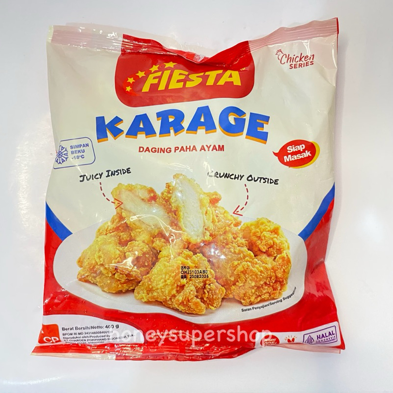 Jual FIESTA CHICKEN KARAGE 400 GRAM | Shopee Indonesia