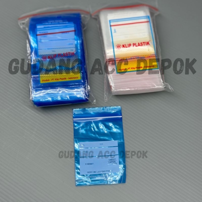 Jual Plastik Klip Obat Apotek / Ziplock Sablon Semoga Lekas Sembuh Uk ...