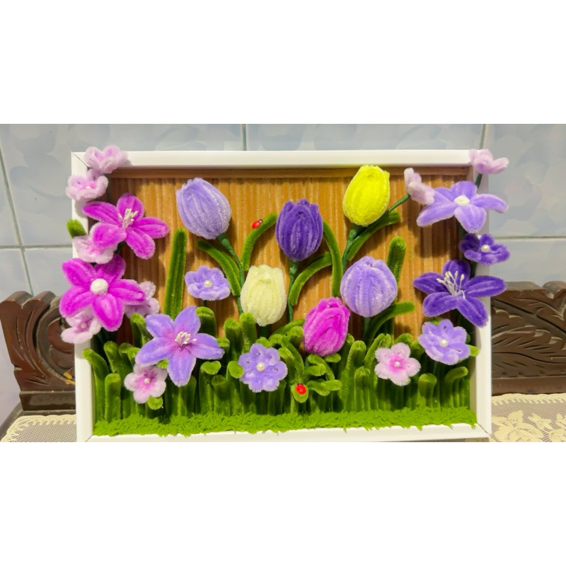 Jual pigura bunga(flower in frame) | Shopee Indonesia