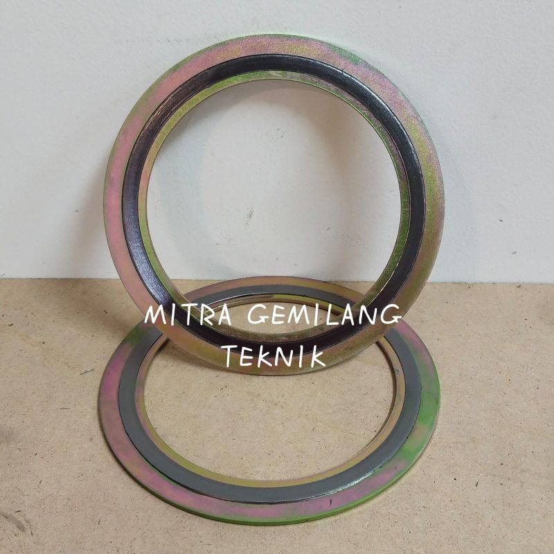 Jual Spiral Wound Gasket pn25 / SWG PN 25 Carbon Steel 28" inch DN700 ...