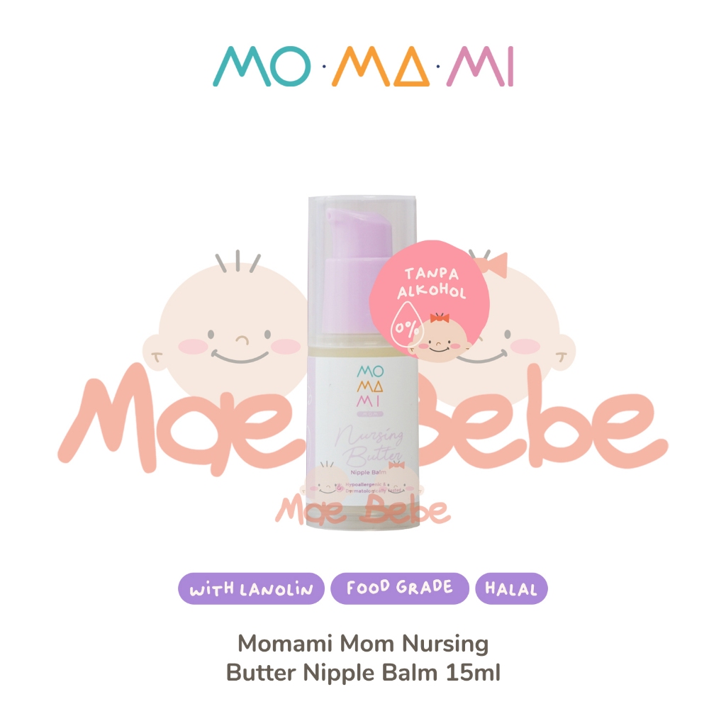 Jual [PROMO] Momami Mom Nursing Butter Nipple Balm Cream Puting Halal ...