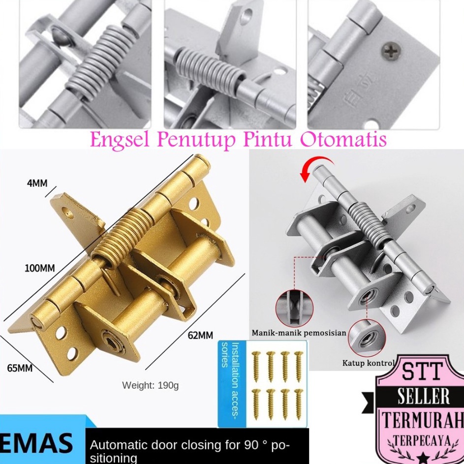 Jual Produk Terbaik STT Engsel Penutup Pintu Otomatis Metal Engsel ...
