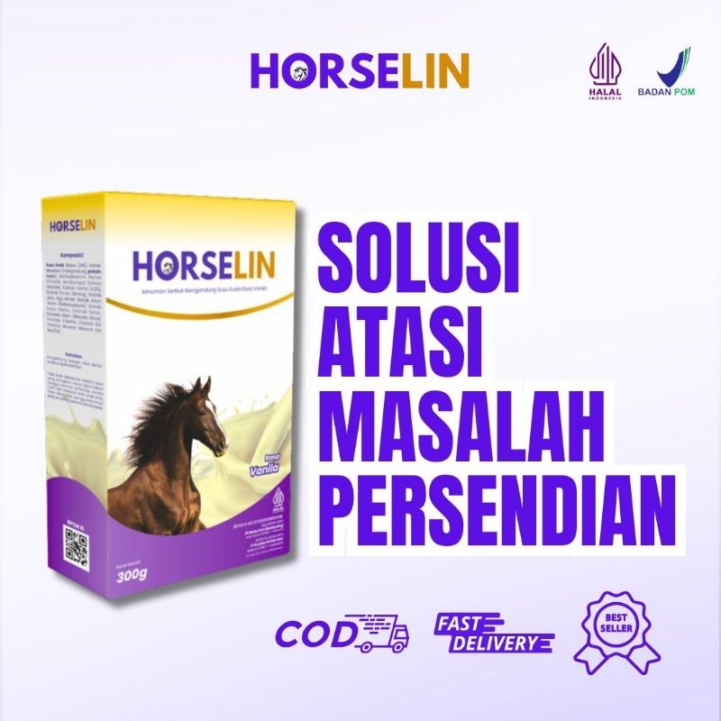 Jual Horselin Susu Kuda Premium 300gr Susu Kuda No.1 di Indonesia untuk ...