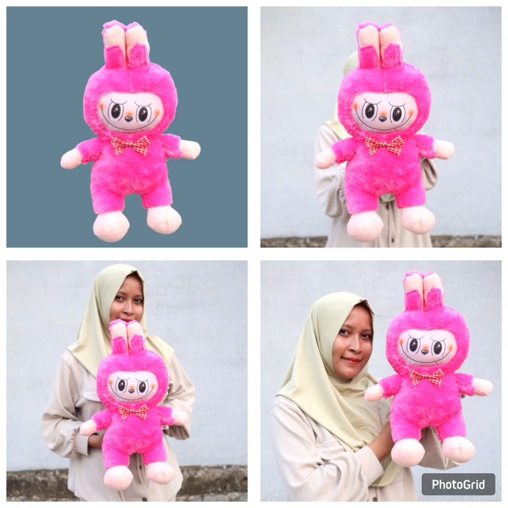 Jual tinggi 45CM BONEKA LABUBU THE MONSTER EXCITING MACARON HARGA MURAH ...