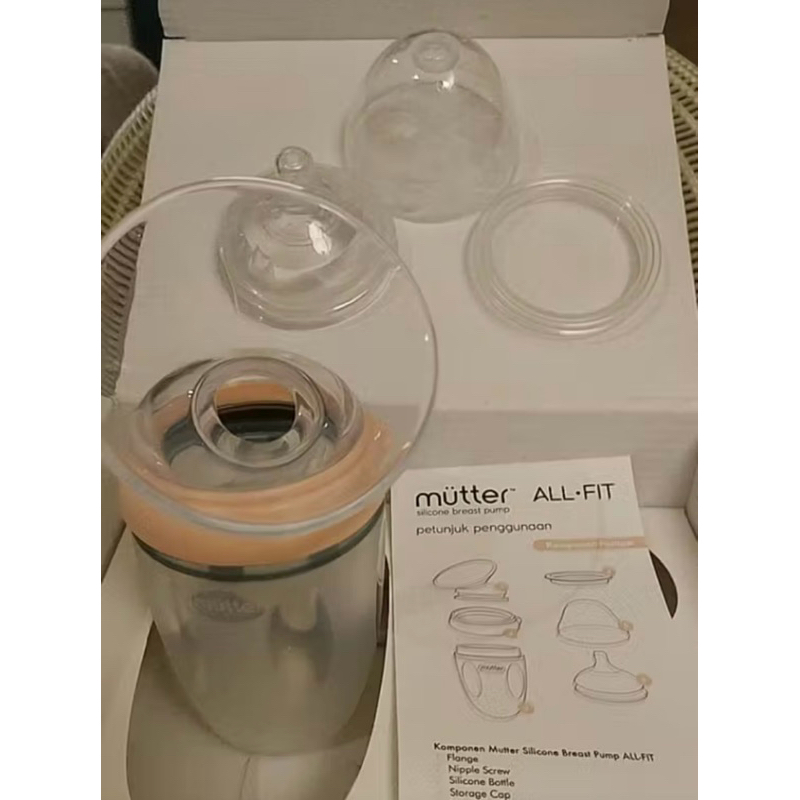 Jual Preloved Pompa Asi Manual Mutter | Silicone breast pump | New ...
