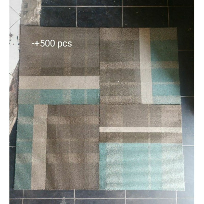 Jual karpet tile premium motif 50x50 | Shopee Indonesia