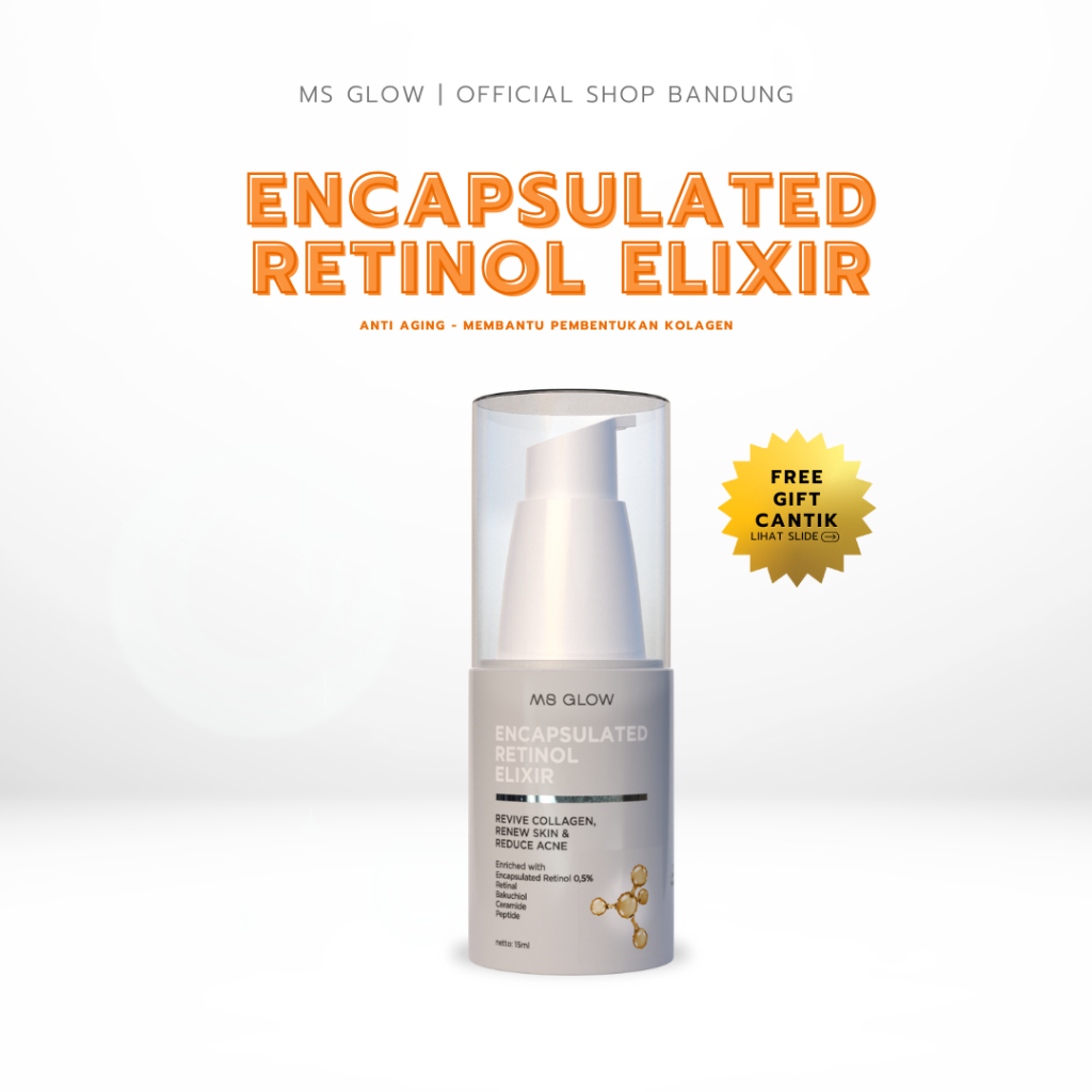Jual MS Glow Encapsulated Retinol Elixir - 1 Item | Shopee Indonesia