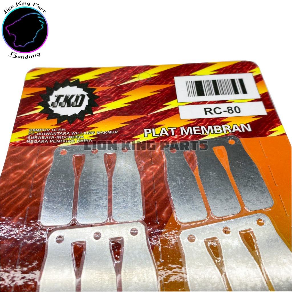 Jual PLAT LIDAH MEMBRAN RC 80 RC 100 RC 110 ISI 2 PCS | Shopee Indonesia