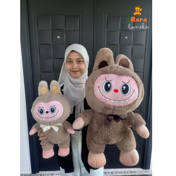 Jual Boneka Labubu jumbo Ukuran 70 cm Bahan Yelvo Halus dan Lembut ...