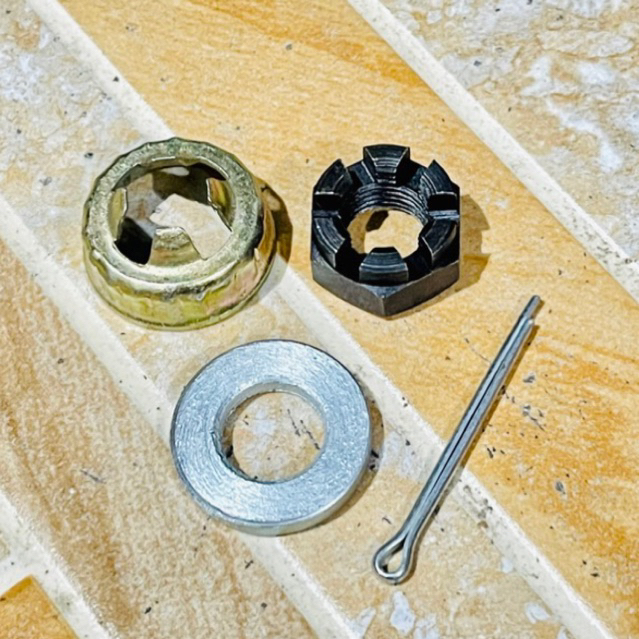 Jual mur roda set mahkota mur ring mur paku pasak mur roda depan ...