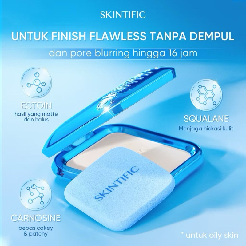 Jual Skintific Ultra Cover Powder Foundation | Bedak Padat | Compact ...