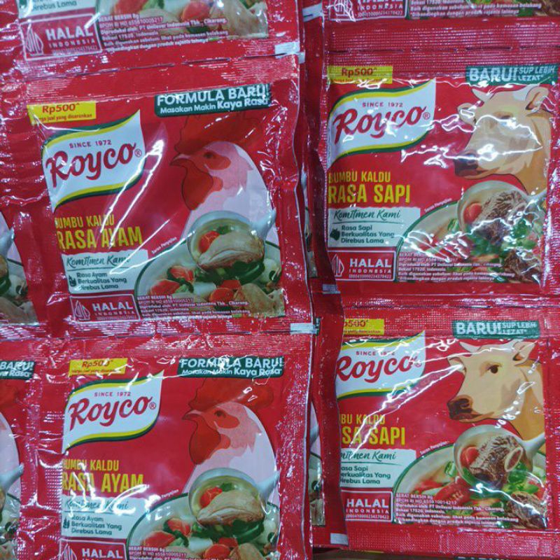 Jual Royco Rasa Sapi 8 gr sachet Penyedap rasa | Shopee Indonesia