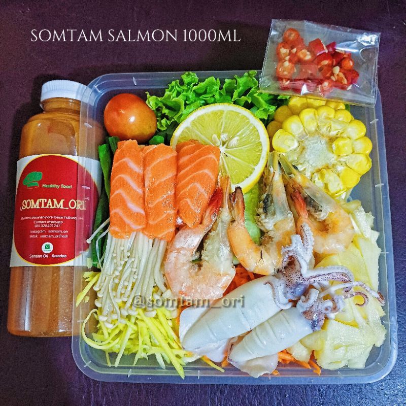 Jual Somtam Salmon 1000ml | Shopee Indonesia