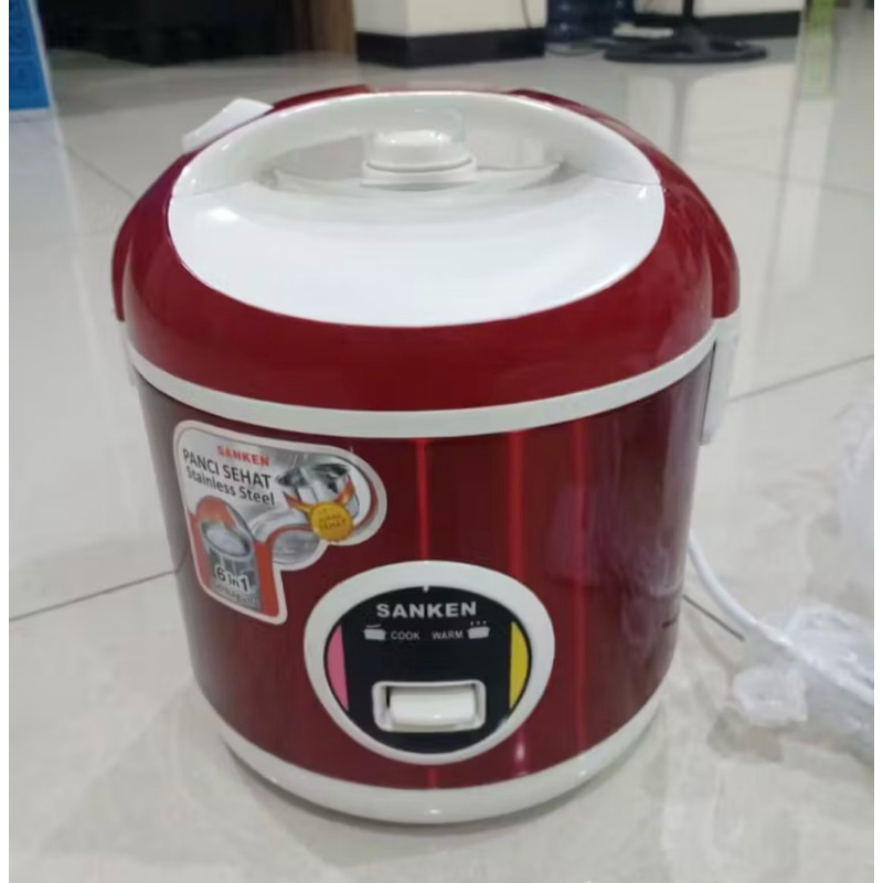 Jual Magic com Sanken 1 liter panci stainless. Rice cooker penanak nasi ...