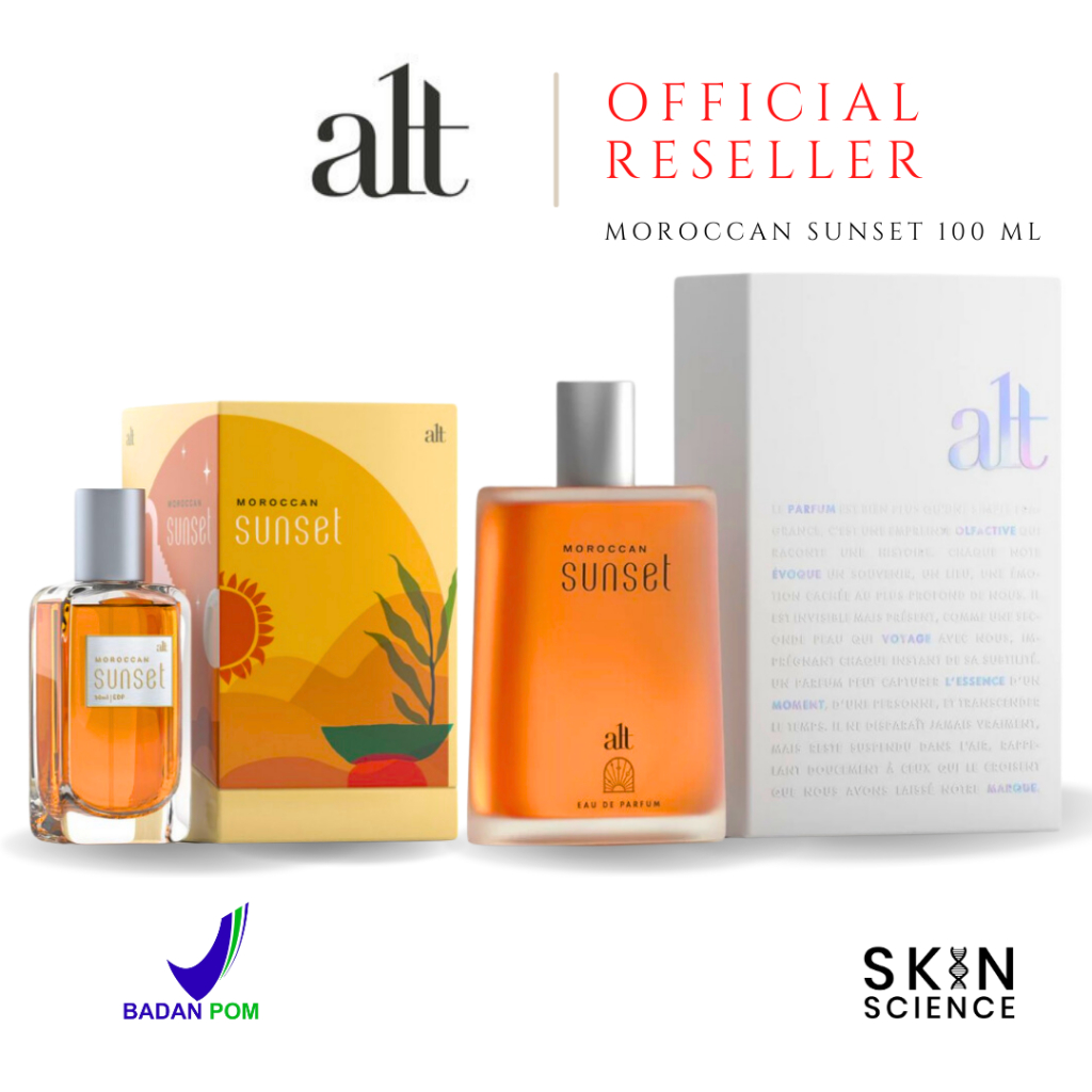 Jual Alt Perfumery Moroccan Sunset Edp Parfum Unisex | Shopee Indonesia