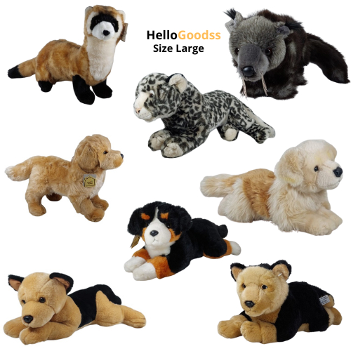 Jual Boneka Binatang Beruang Sigung Leopard Rakun Anjing Golden ...