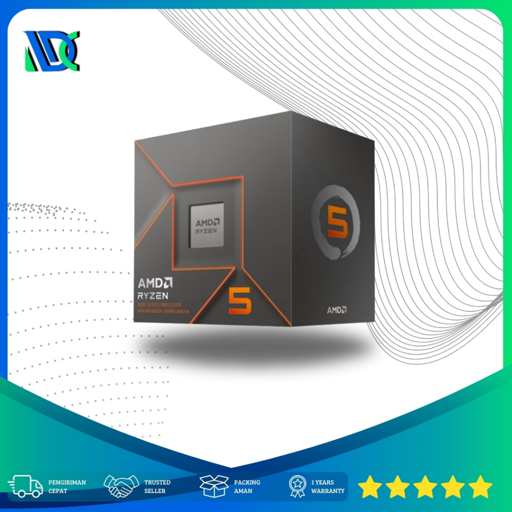 Jual AMD Ryzen 5 8600G 4.3Ghz Up To 5.0Ghz Cache 16MB 65W AM5 | Shopee ...