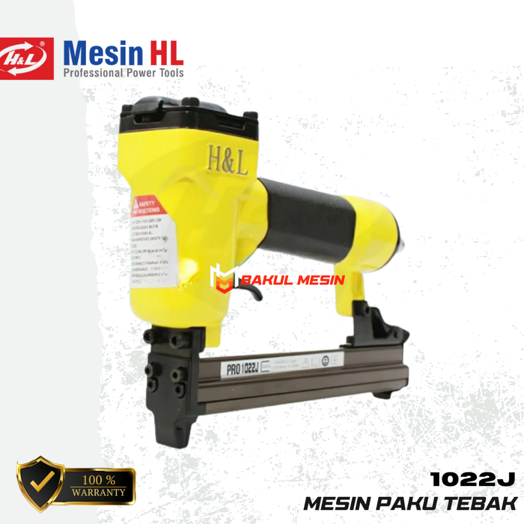 Jual H&L PRO 1022J Mesin paku tebak angin PRO1022J Air Stapler 22mm ...