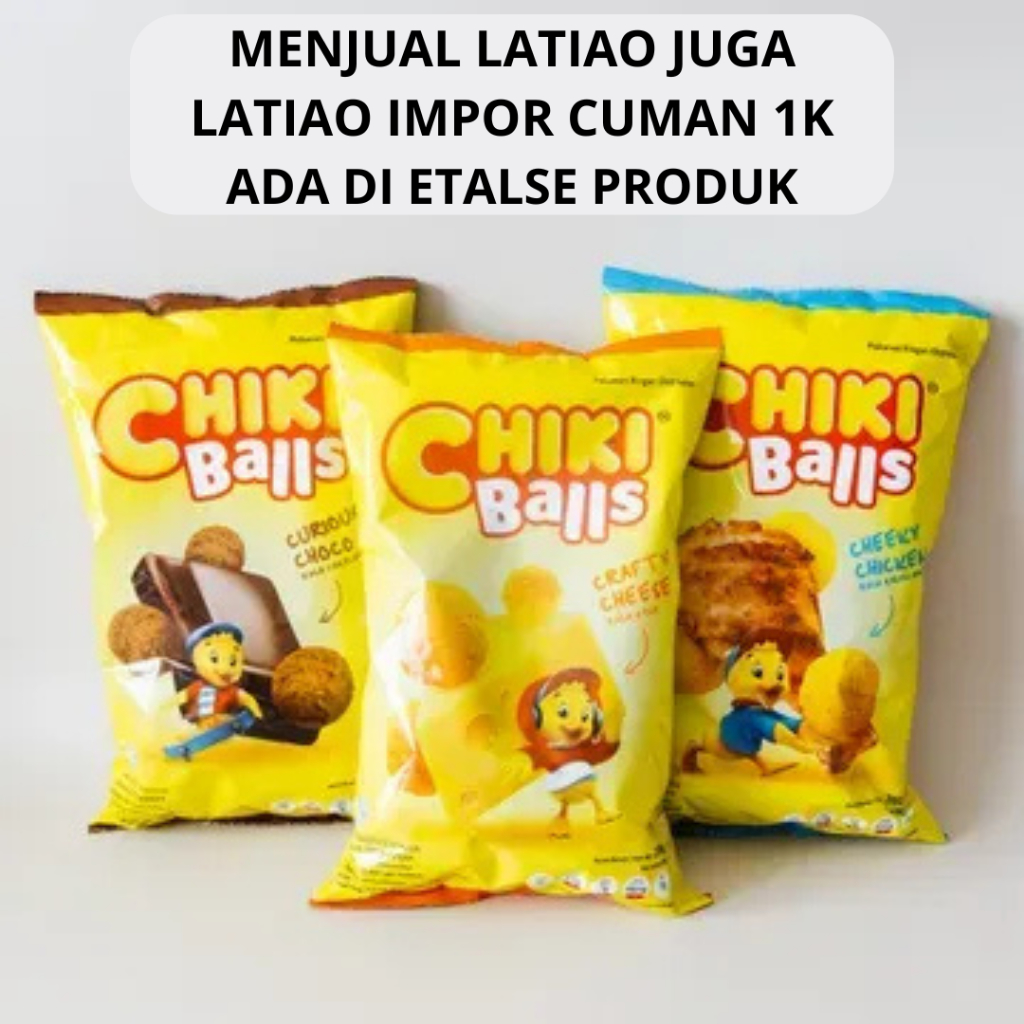 Jual Snack Chiki Balls Jajanan Anak Remaja Dewasa Cemilan Rumah Khas ...