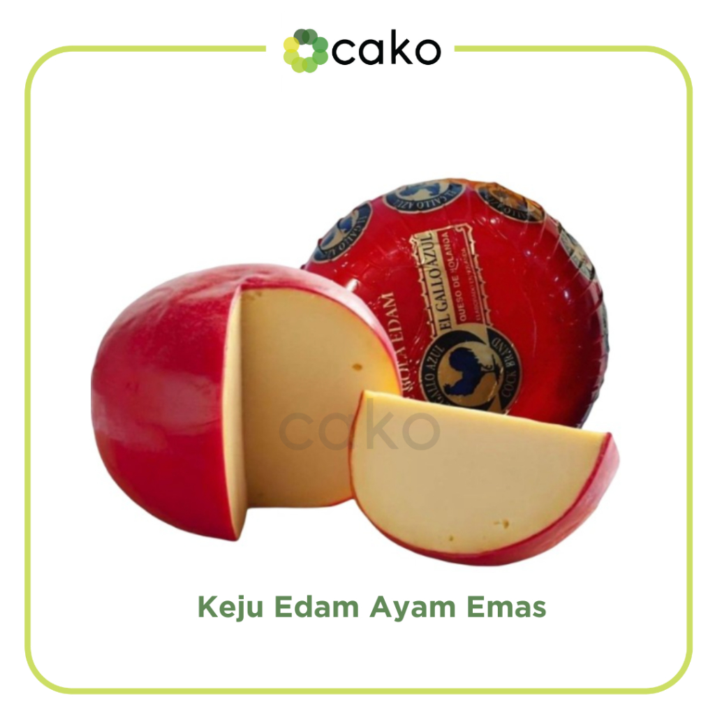 Jual (REPACK) Keju Edam Cap Ayam Emas / Keju Edam Bola | Shopee Indonesia