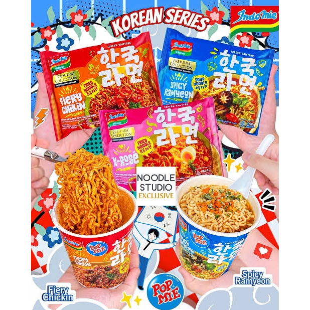 Jual Indomie Spesial Premium Collection International Korean Ramyoen ...