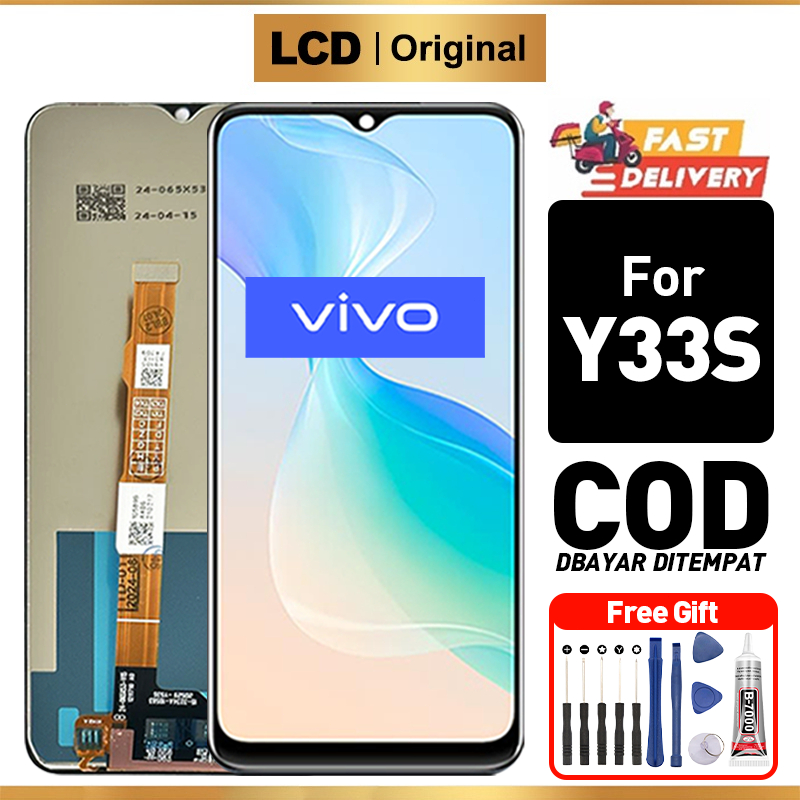 Jual LCD VIVO Y33S Original Asli hp Touchscreen ori Fullset Compatible ...