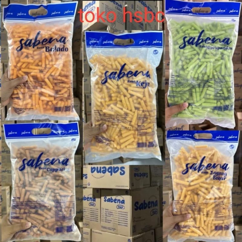 Jual SABENA STIK 340g | ANEKA RASA BALADO | KEJU | JAGUNG BAKAR ...