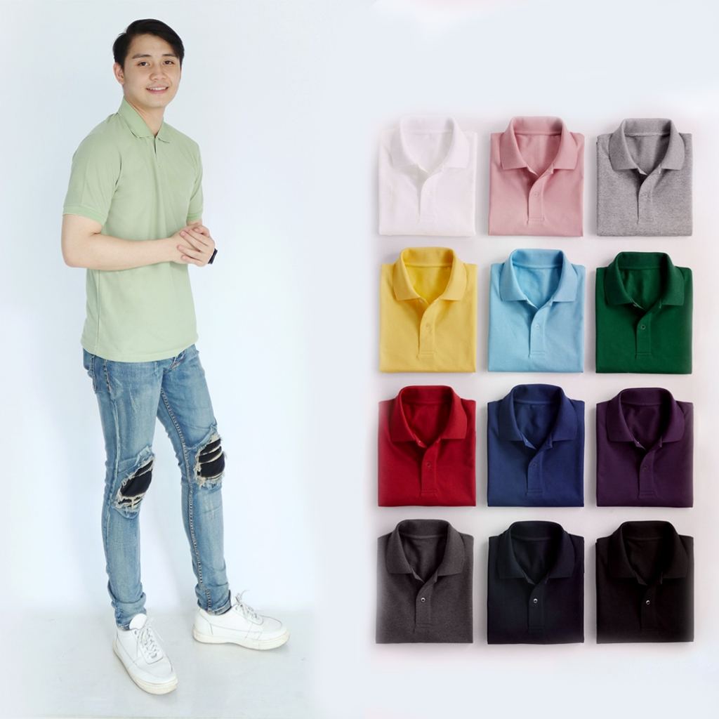 Jual Afada - Kaos Kerah Polo Pria Polos Sage / Kaos Seragam Polo Shirt ...