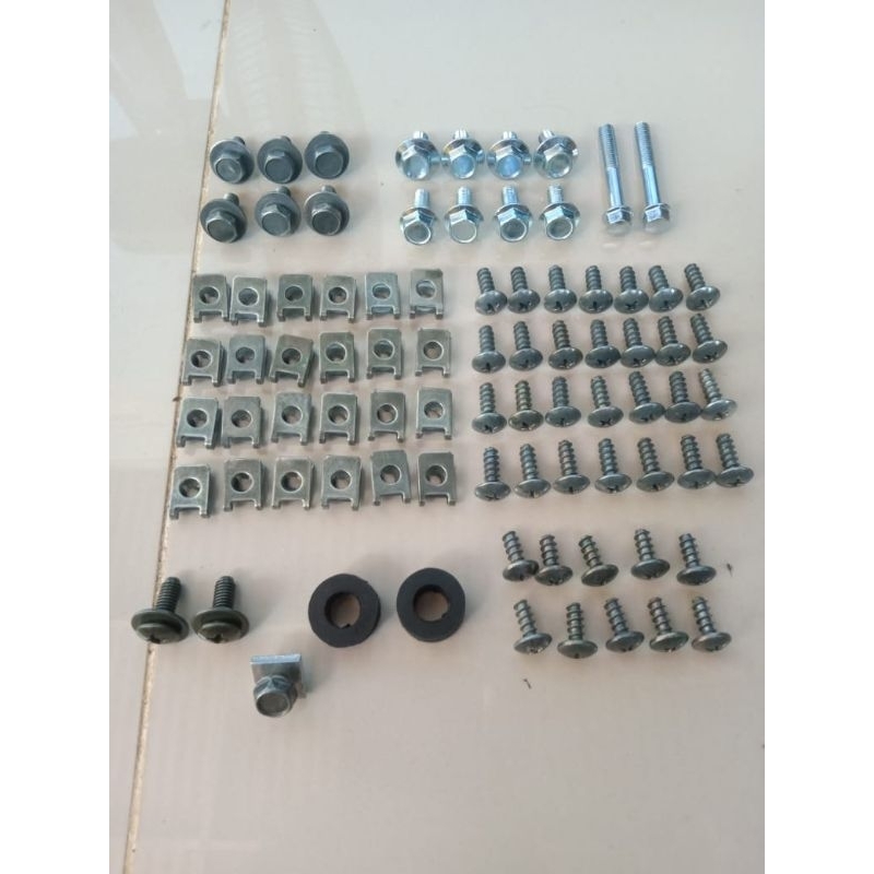 Jual Baut baud mur full ser body SUPRA X 125 BATMAN (Lengkap) | Shopee ...