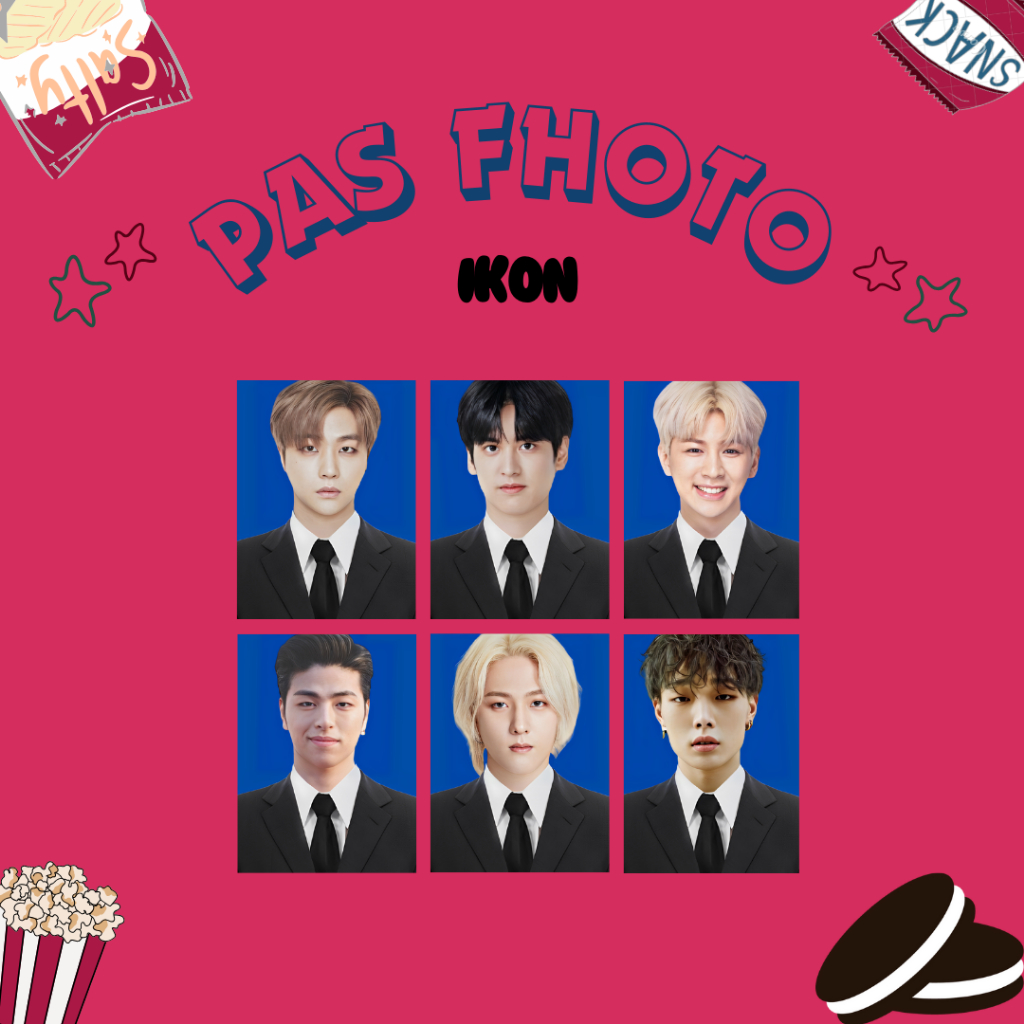 Jual PAS FOTO IKON 3x4 (Harga 4PCS) ID PHOTO KPOP IDOL (PO BACA ...