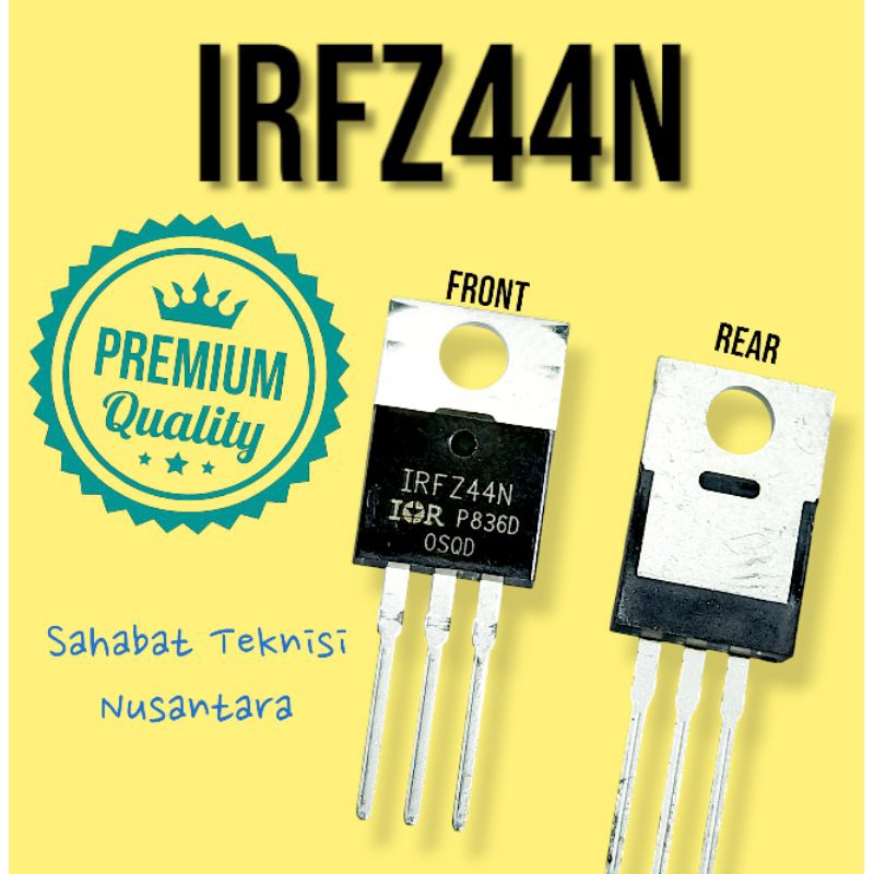 Jual new Original | FET IRFZ44 | mosfet irfz44 55V 49A 110W | Shopee Indonesia