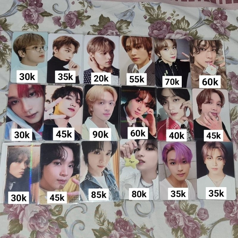 Jual Photocard pc nct 127 mark haechan sanrio cgv ccomaz universe emblem bfe best friend spao ...