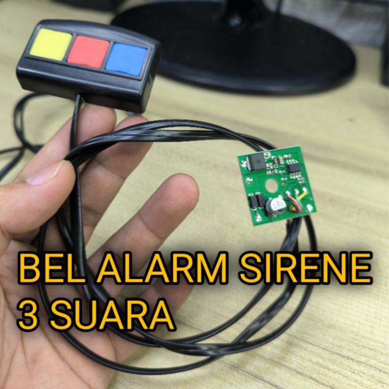 Jual Modul Bel alarm sirene Mobil Sepeda Anak Motor Pawai 3 suara 5 ...
