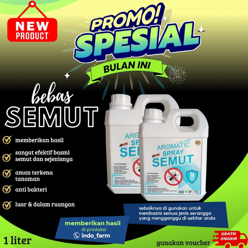 Jual racun semut || obat mematikan semut || 1 liter || pengusir semut ...