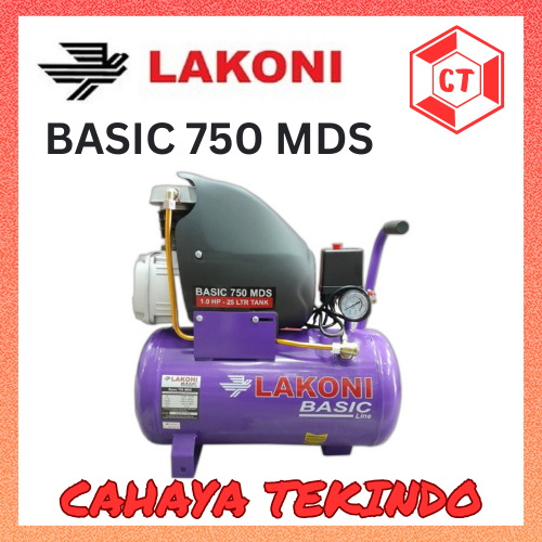 Jual LAKONI BASIC 750 MDS / MDO MESIN KOMPRESOR UDARA OIL DIRECT DRIVEN ...