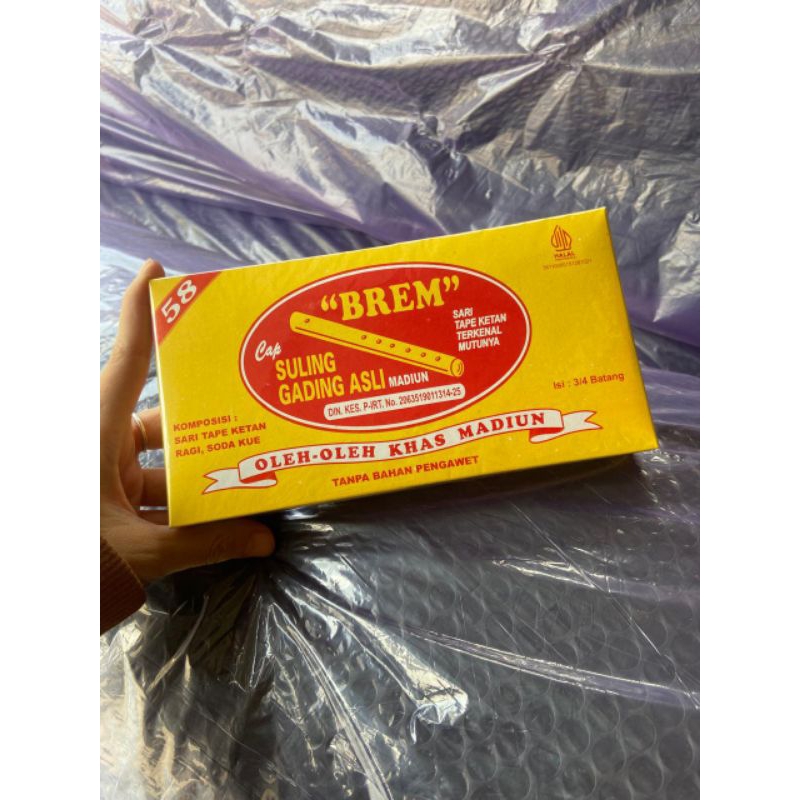 Jual brem suling asli madiun brem madiun brem suling jumbo isi 3-4 ...