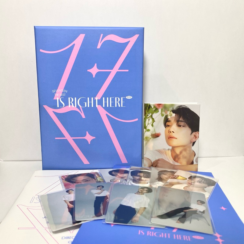 Jual Official Album Seventeen 17 is Right Here Dear Version Kolbuk Joshua Photocard Jeonghan Jun ...