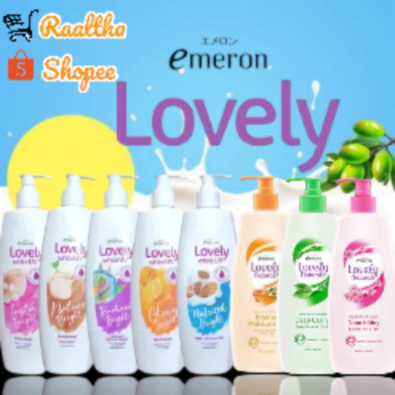 Jual Emeron Lovely Handbody 400/500ml | Shopee Indonesia
