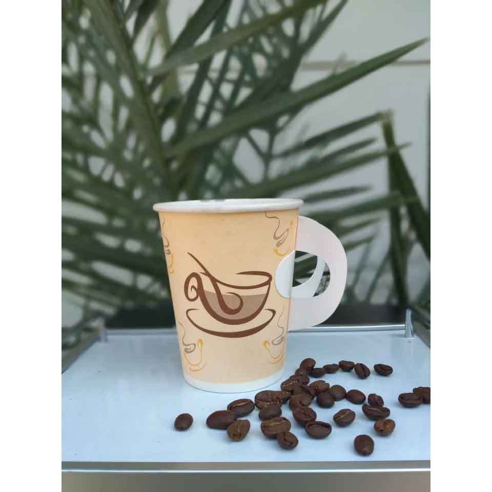 Jual Paper Cup 9oz with Handle ISI 30 PCS / Gelas Kertas ukuran 9oz ...